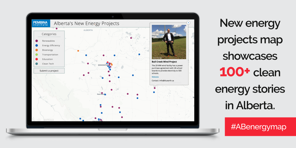 Alberta New Energy Map | Pembina Institute