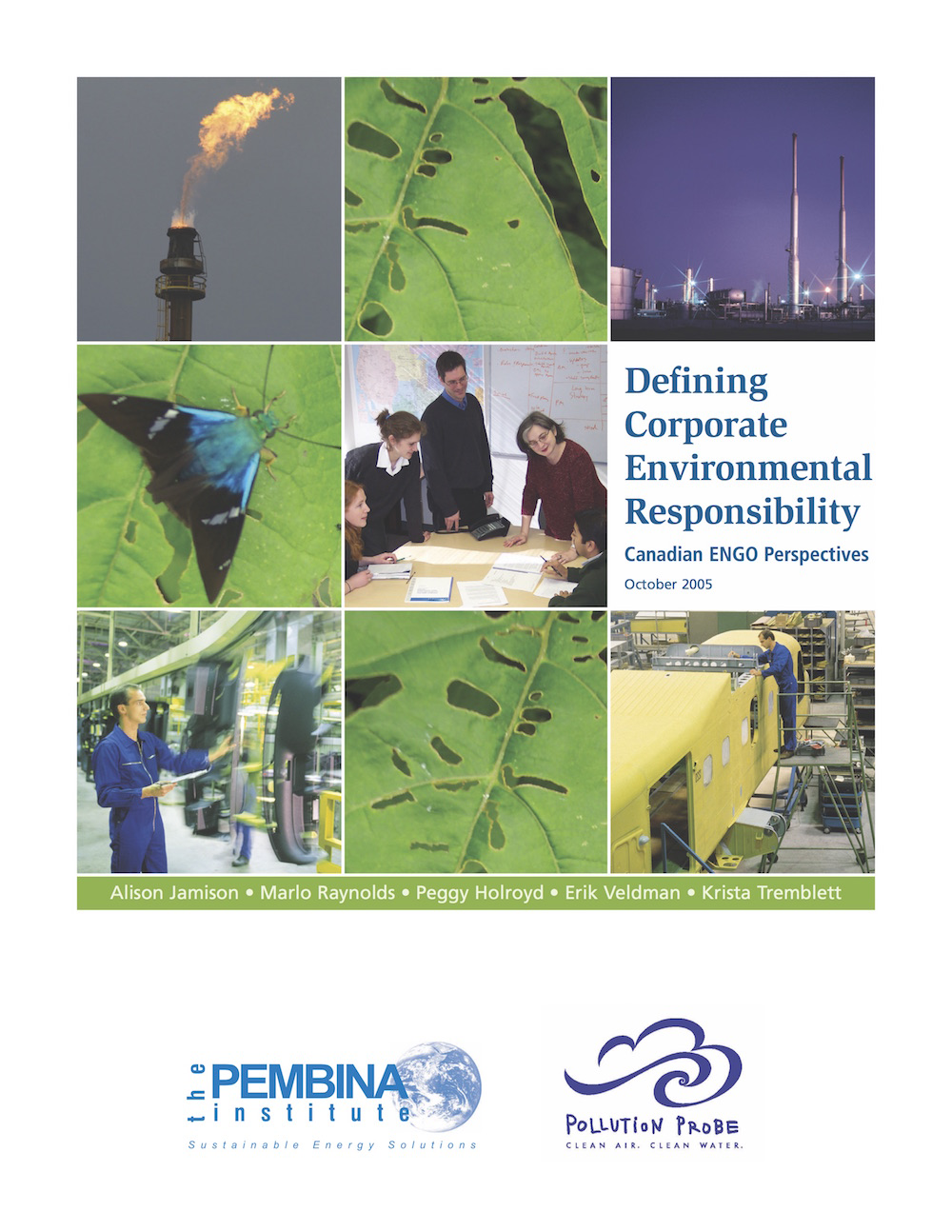 Defining Corporate Environmental Responsibility | Publications ...