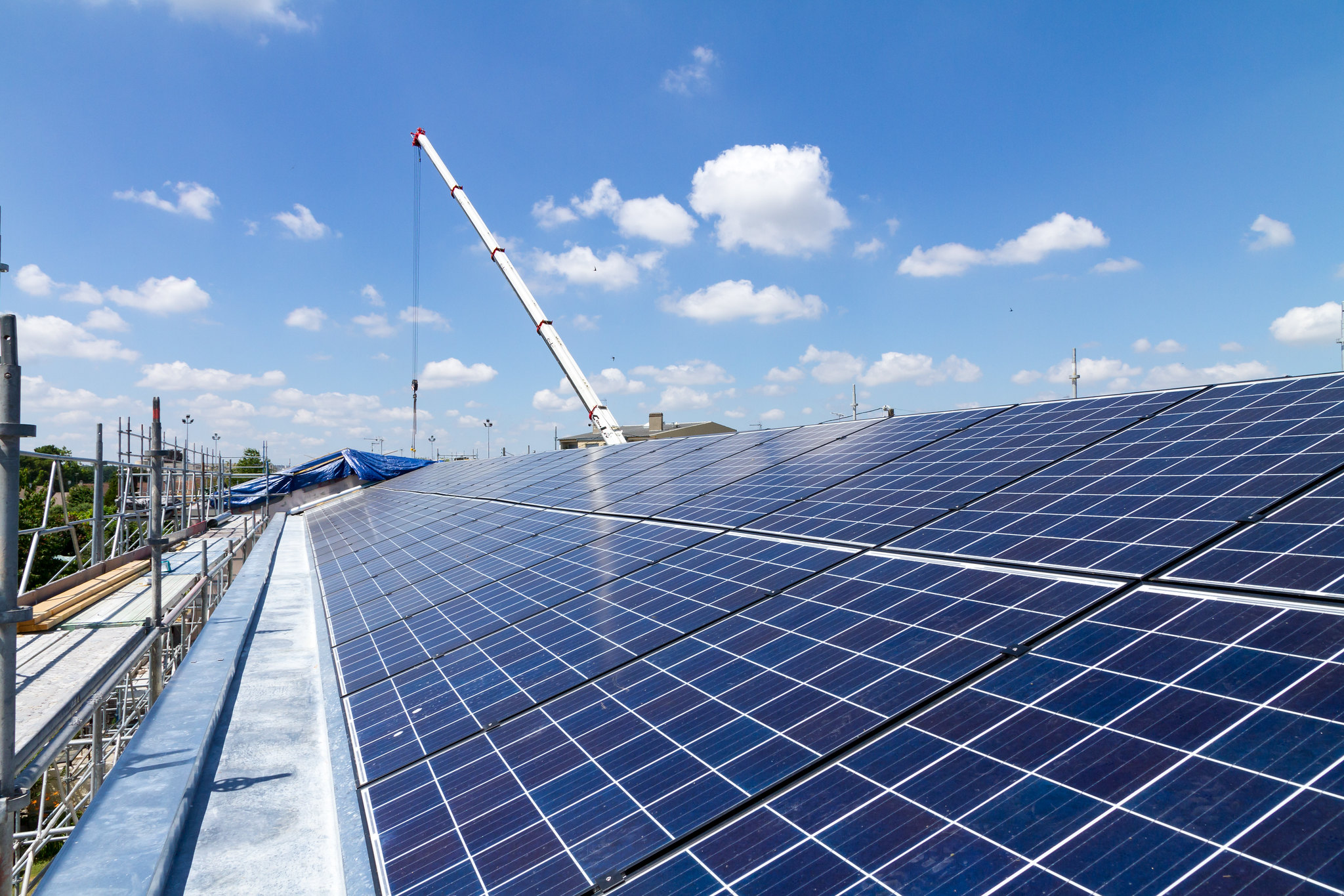 Solar panels and deep retrofits: A primer