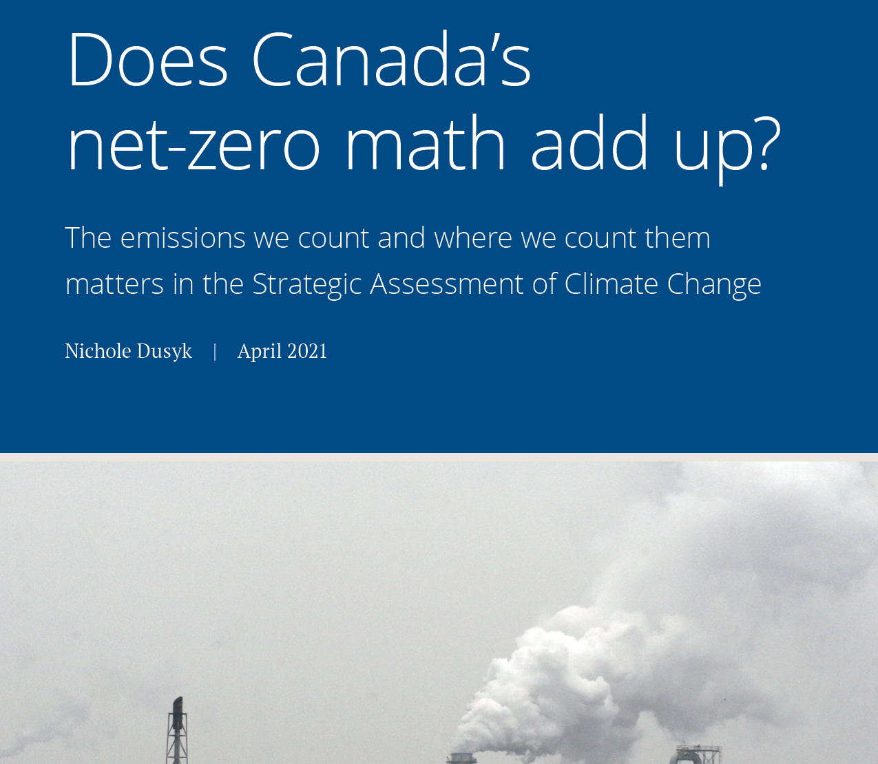Does Canada’s net-zero math add up?