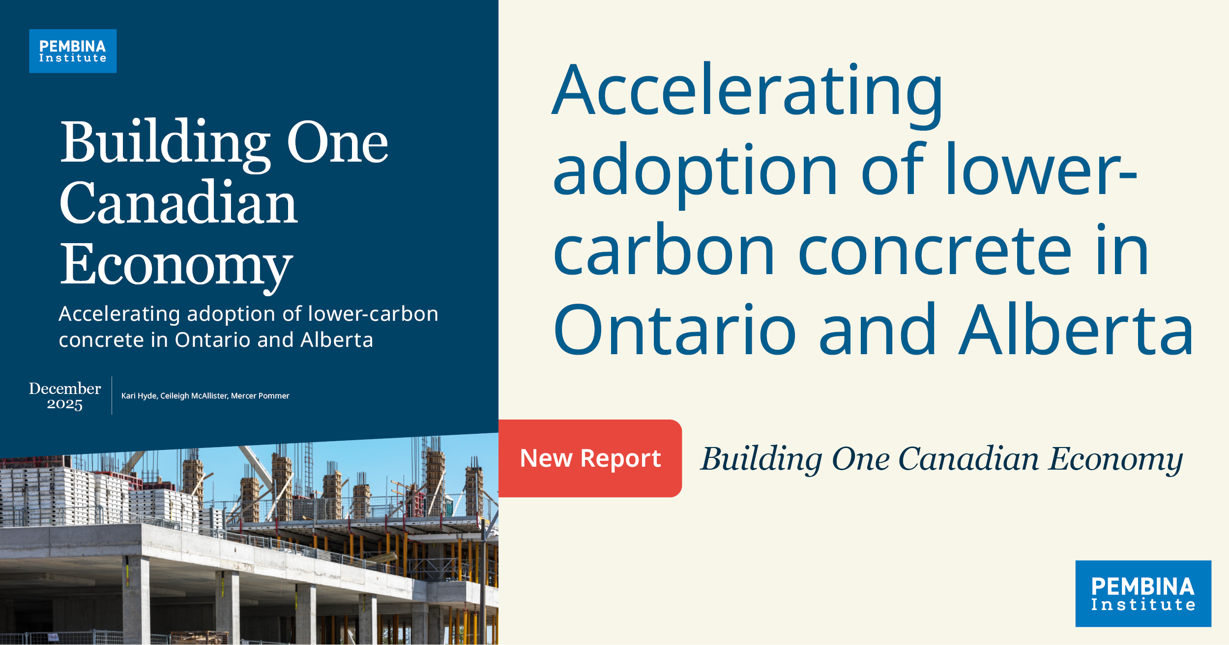 Building One Canadian Economy | Pembina Institute