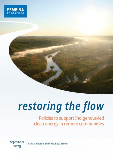 Renewables in Remote Communities | Pembina Institute