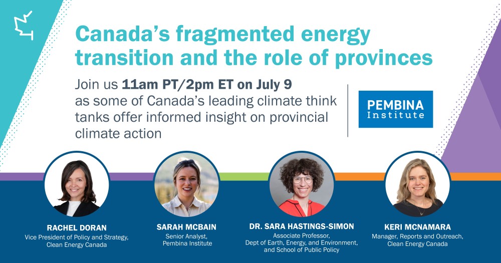 Canada's fragmented energy transition and the role of provinces ...