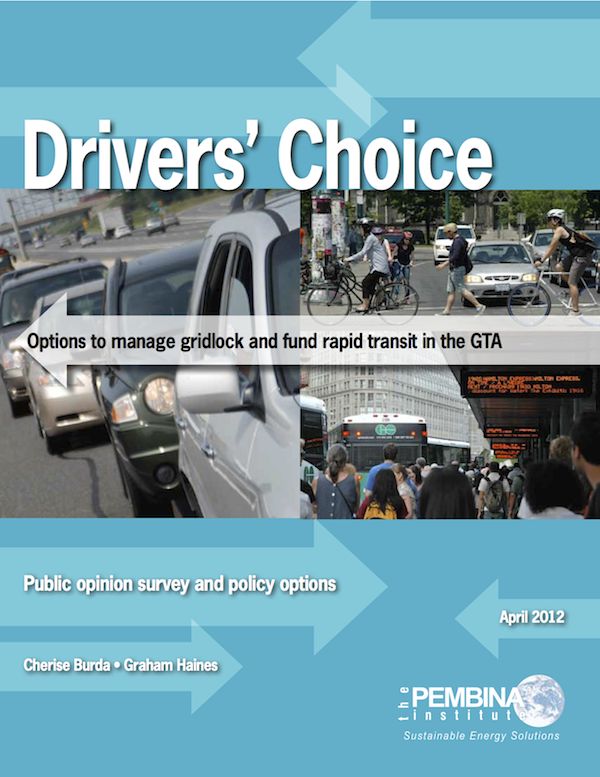 Drivers’ Choice | Pembina Institute