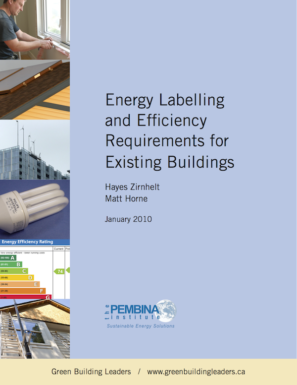 Energy Labelling for Existing Buildings