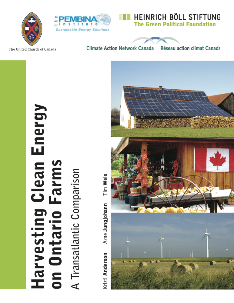 Harvesting clean energy on Ontario farms