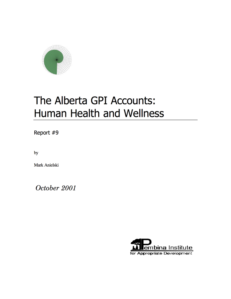 Human Health and Wellness | Pembina Institute