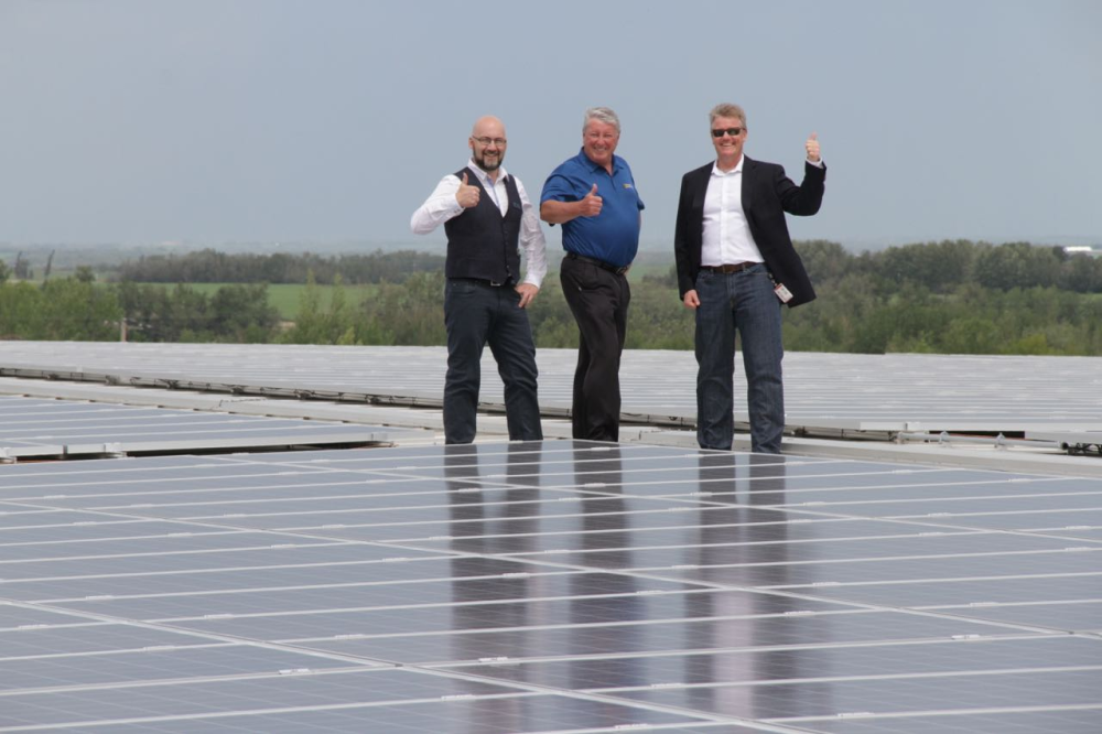 Leduc has largest roof-top solar system in Western Canada