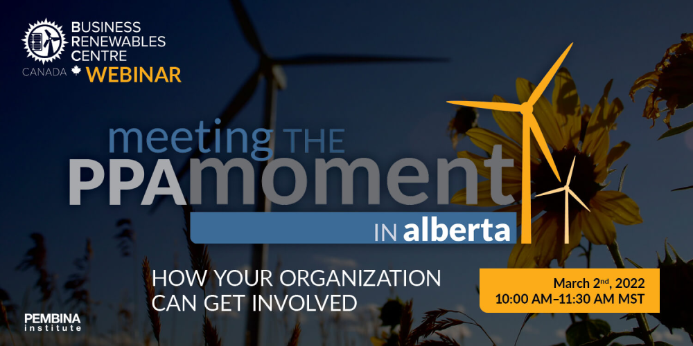 Meeting the PPA Moment in Alberta | Pembina Institute