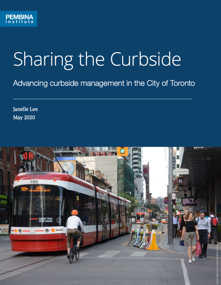 Advancing curbside management in the City of Toronto
