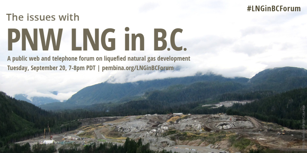 Public forum: The Issues With PNW LNG in BC - September 20