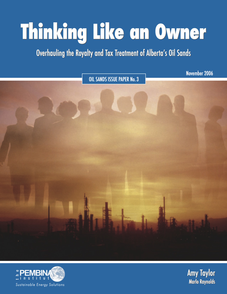 Thinking Like an Owner | Pembina Institute