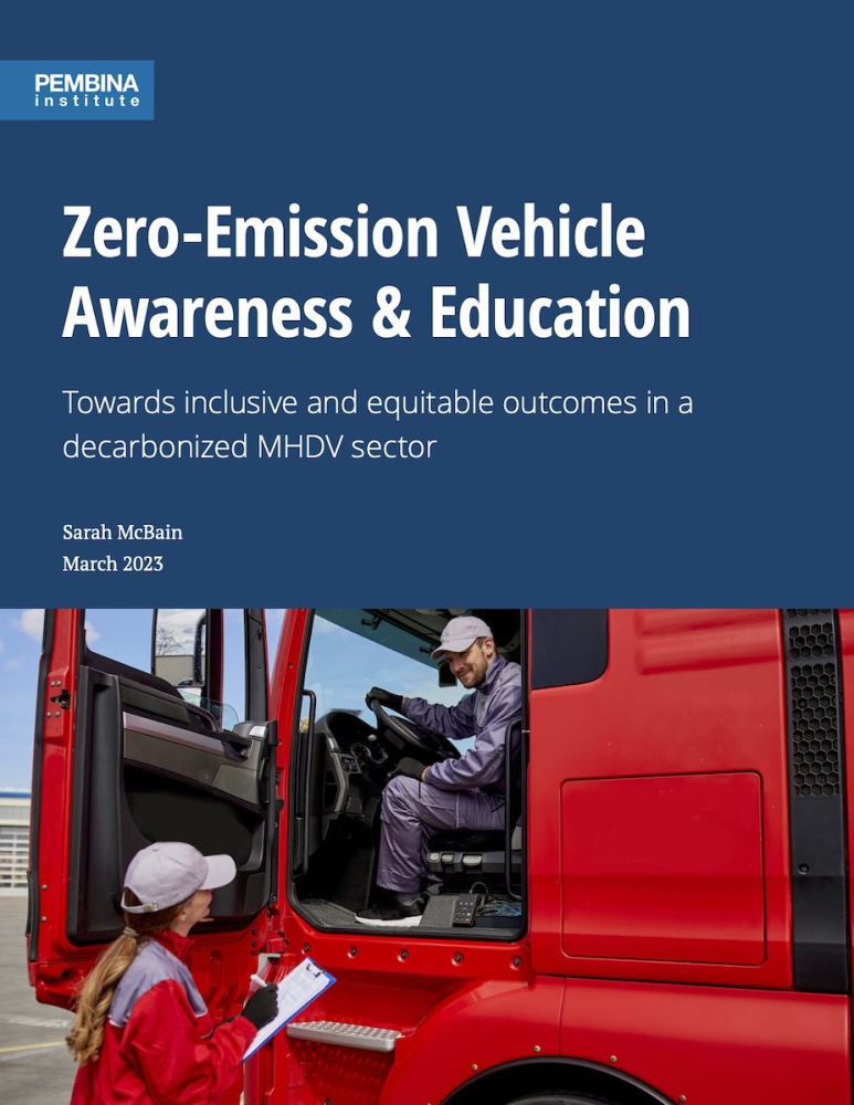 Zero-Emission Vehicle Awareness & Education | Pembina Institute
